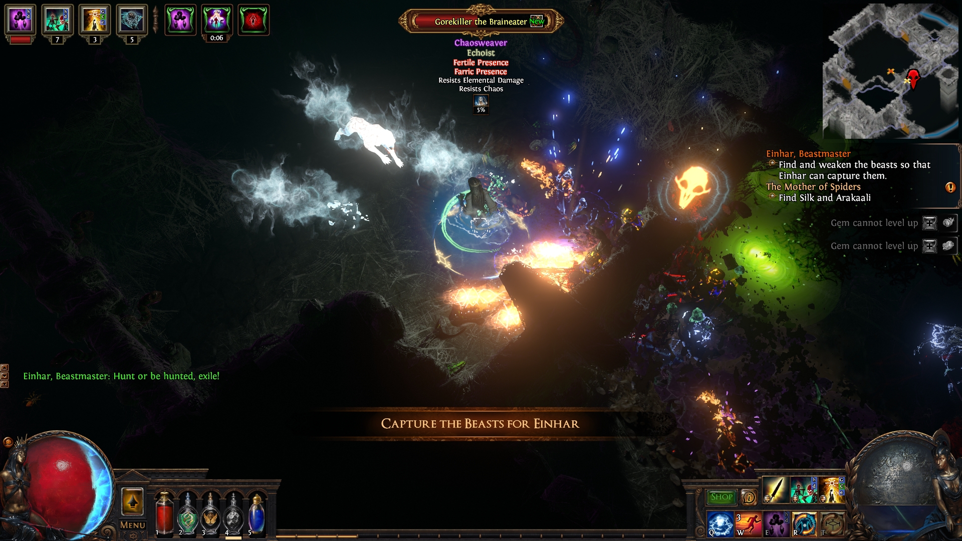 Gorekiller the Braineater poe screenshot - Gamingcfg