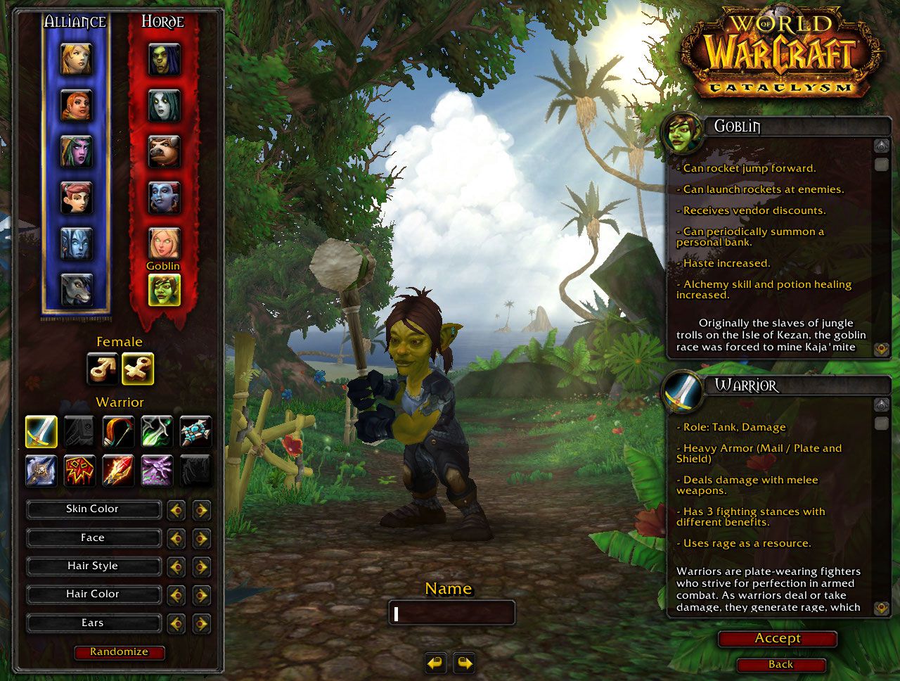 Goblin Warrior wow screenshot - Gamingcfg